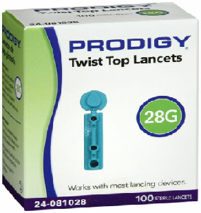 Prodigy Twist Top Lancets 28G | Hudson Pharmacy & Surgical Supplies